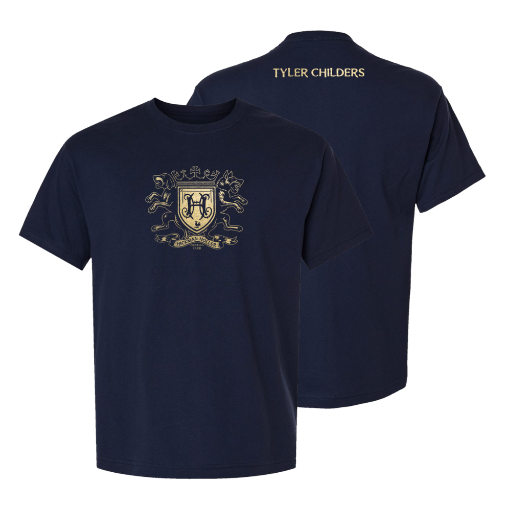 Hickman Holler Hunting Club Crest Navy T-Shirt – Tyler Childers