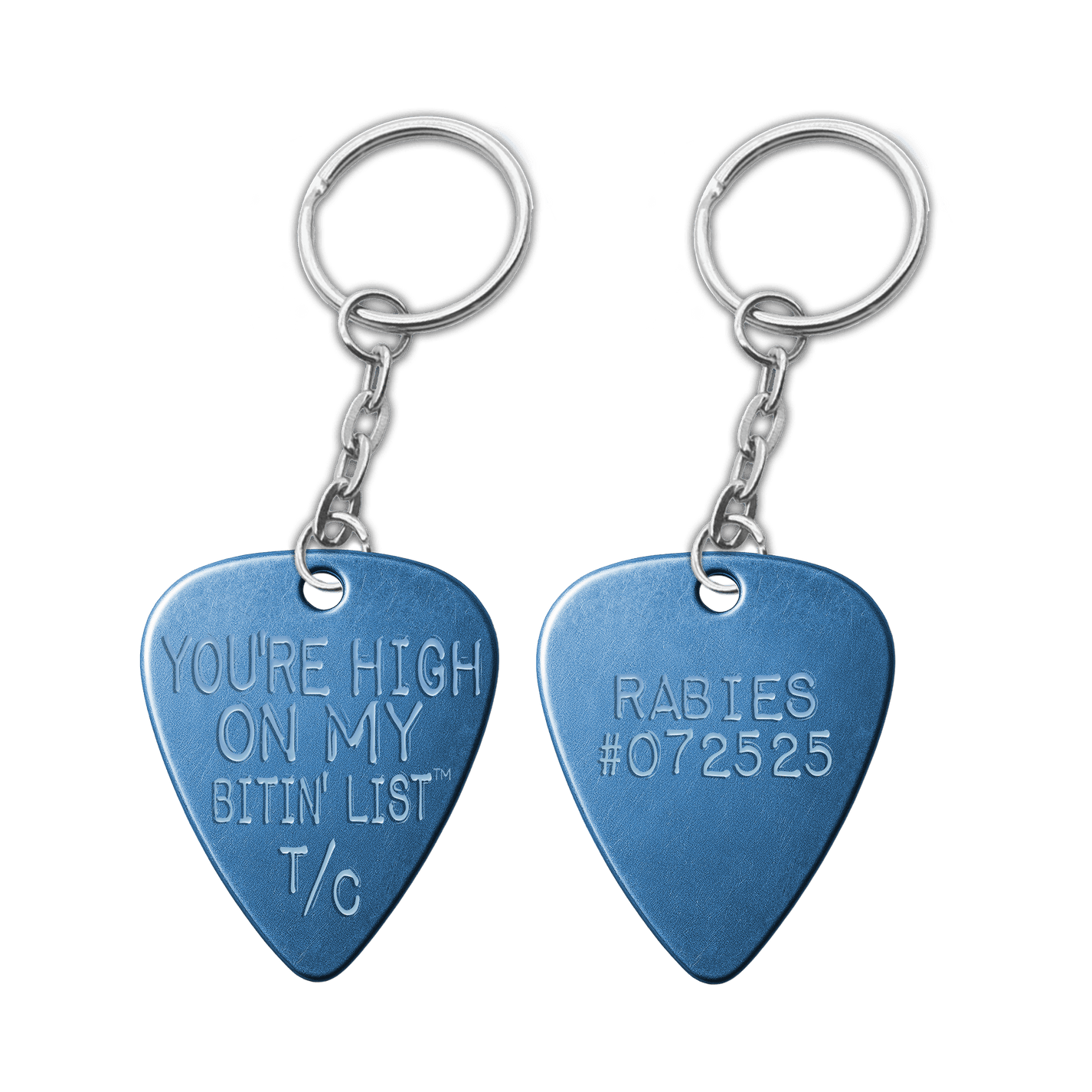 Tyler Childers - Rabies Tag Keychain