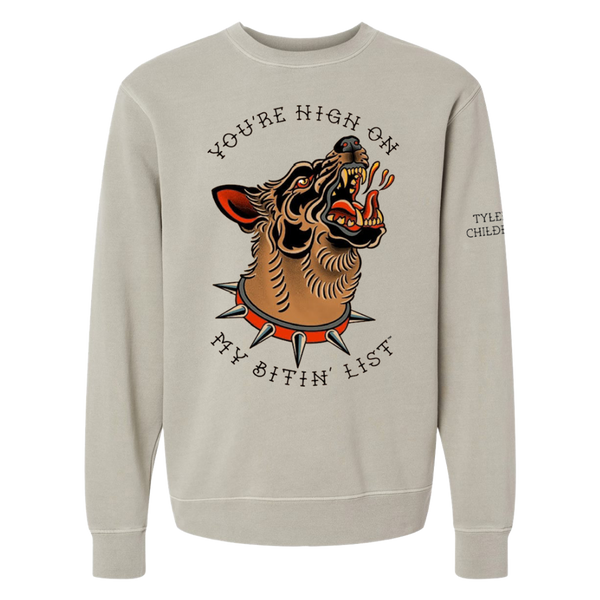 Bitin' List Dog Crew Fleece – Tyler Childers